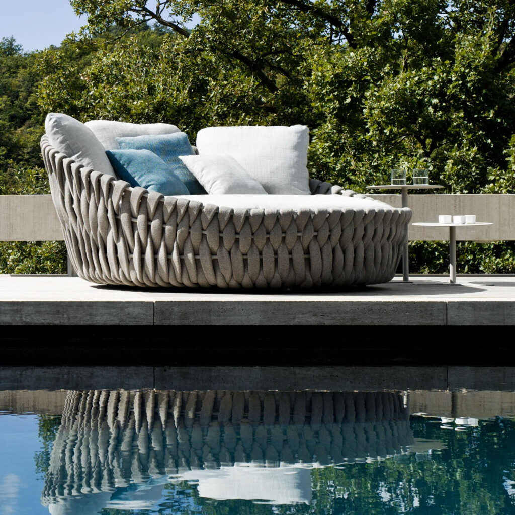 Lehátko Tosca outdoor linen - Amandari